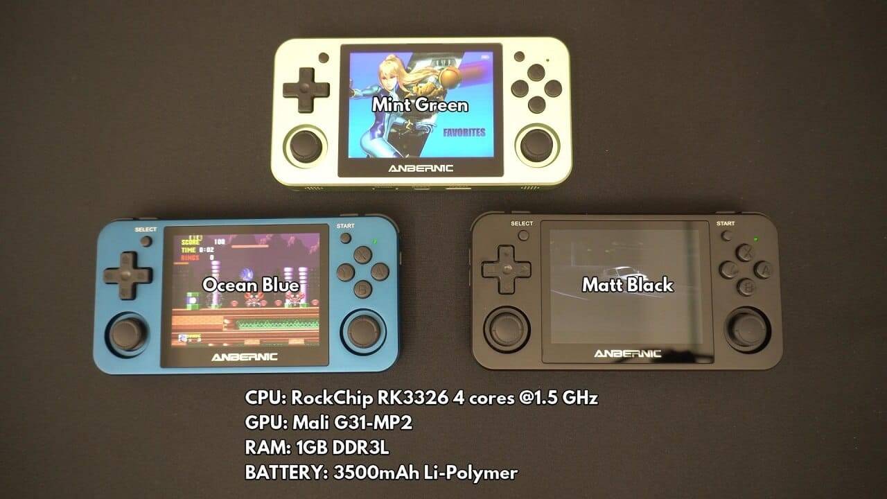 RG351MP Technical Specifications