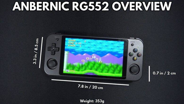 RG552 from Anbernic Review – A new generation of retro gaming handheld ...