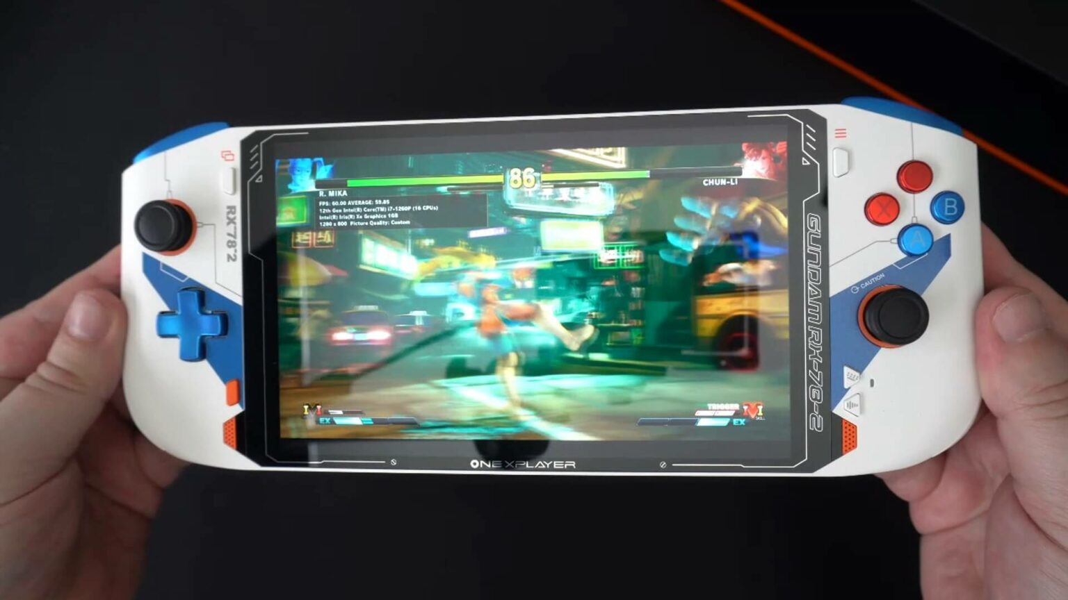 ONEXPLAYER Mini Gundam Review – Intel i7-1260P special edition gaming ...