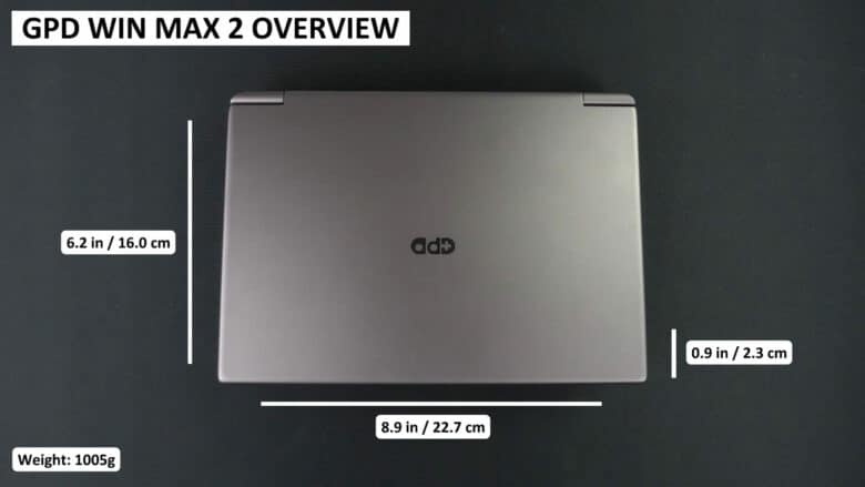 GPD WIN MAX 2 Review – Work laptop and gaming handheld! - DROIX Blogs ...