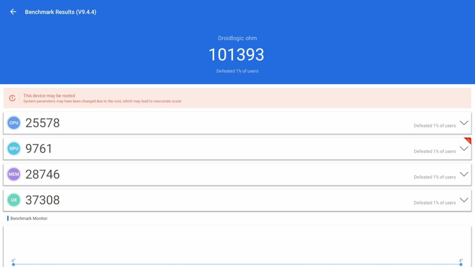 Next up is Antutu which runs a series of tests covering the CPU, GPU ...