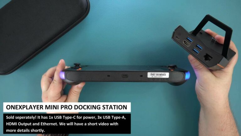 ONEXPLAYER Mini Pro Review – AMD Ryzen 7 6800U AAA handheld gaming PC ...