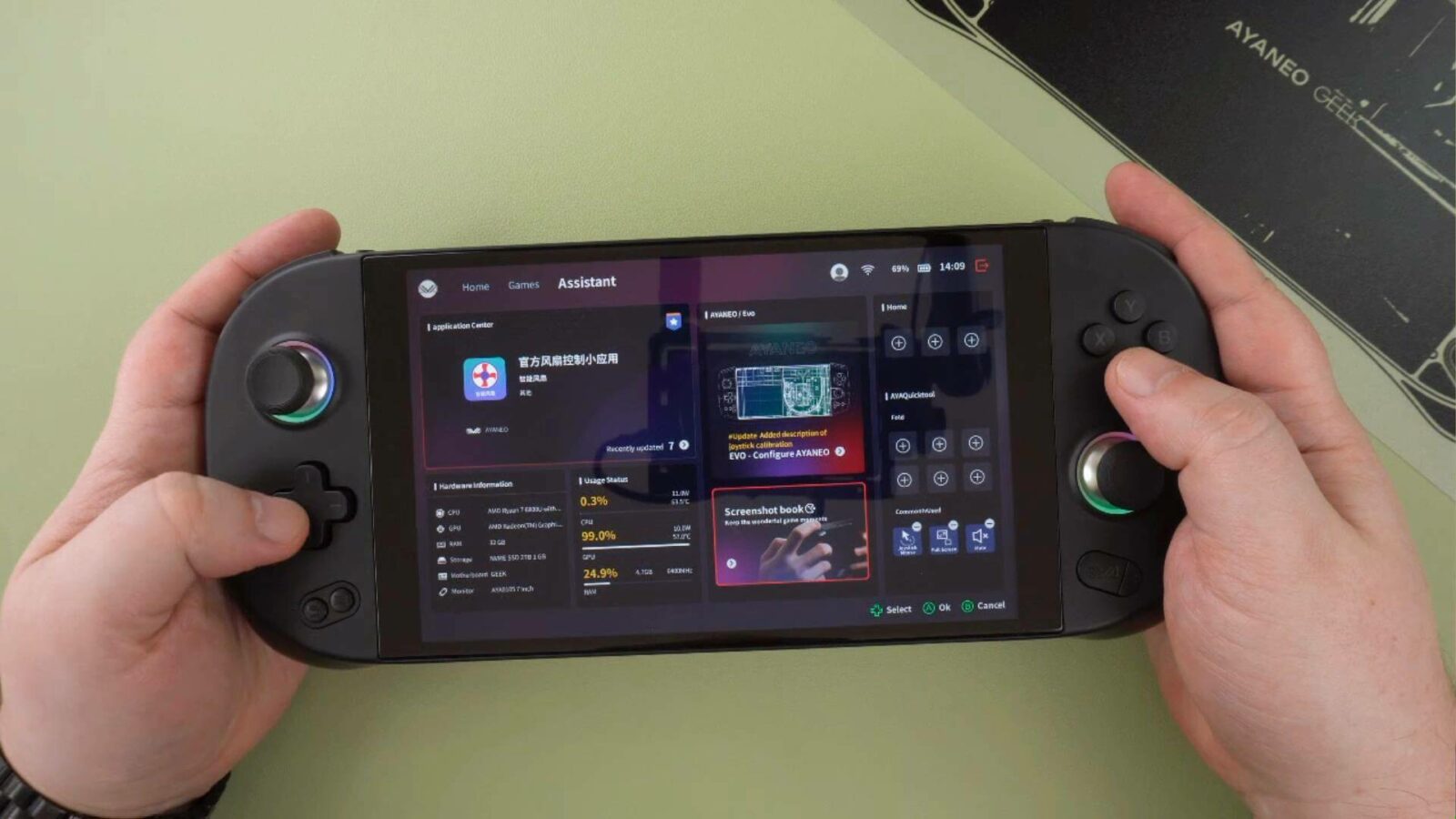 AYANEO Geek Review – Lower cost handheld gaming PC - DROIX Blogs ...