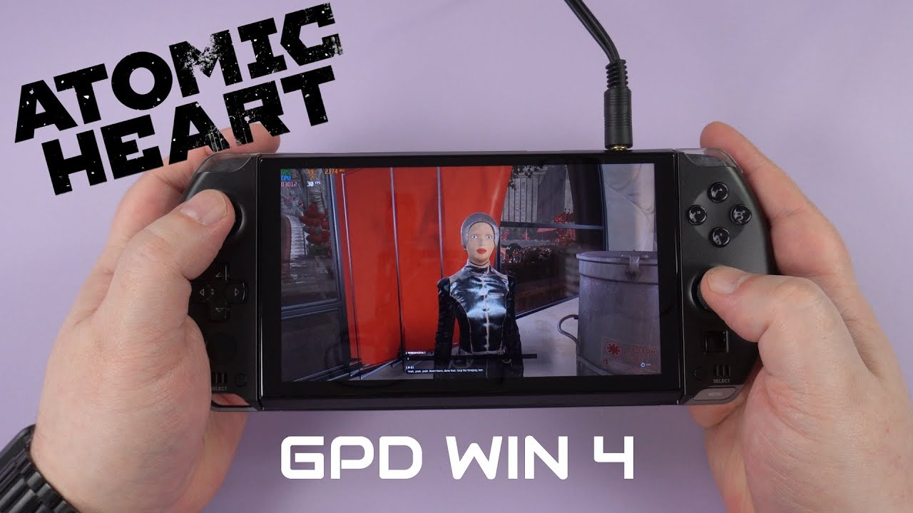 Video Thumbnail: Atomic Heart on GPD WIN 4 – AMD Ryzen 7 6800U Windows ...