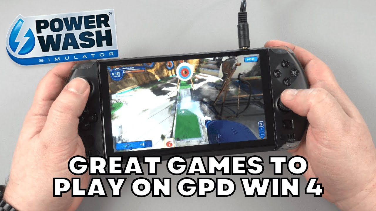 Video Thumbnail: Powerwash Simulator on GPD WIN 4 - AMD Ryzen 7 6800U ...