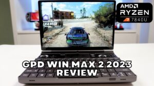Video Thumbnail: GPD WIN MAX 2 2023 Review: High-performance AMD Ryzen 7 7840U With 780M ...