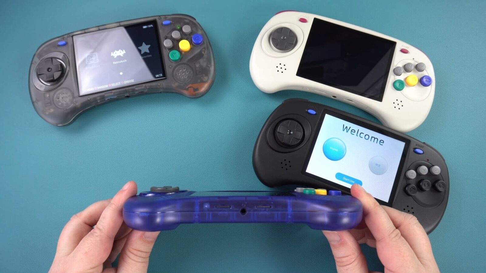 Anbernic RG ARC-S & ARC-D review with video – Classic SEGA Saturn controller inspired retro ...