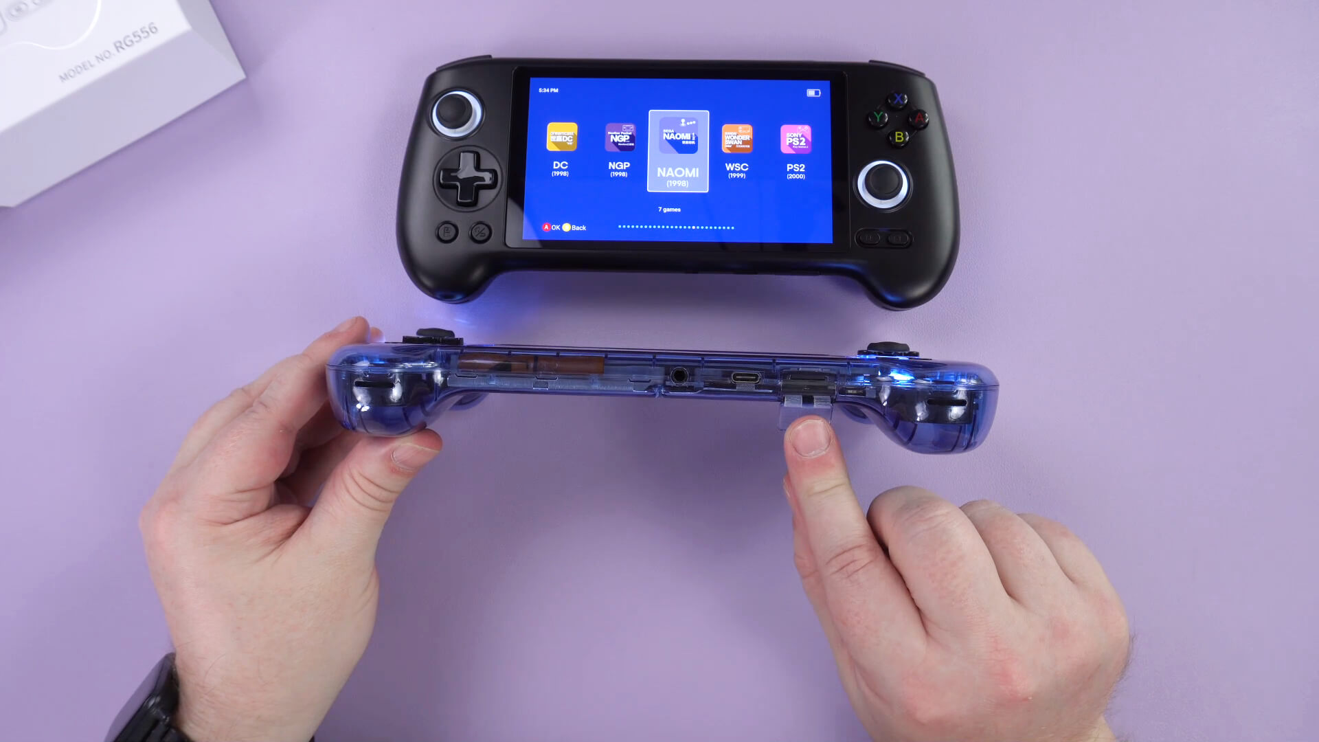 Anbernic RG556 review with video – Android gaming handheld with AMOLED ...