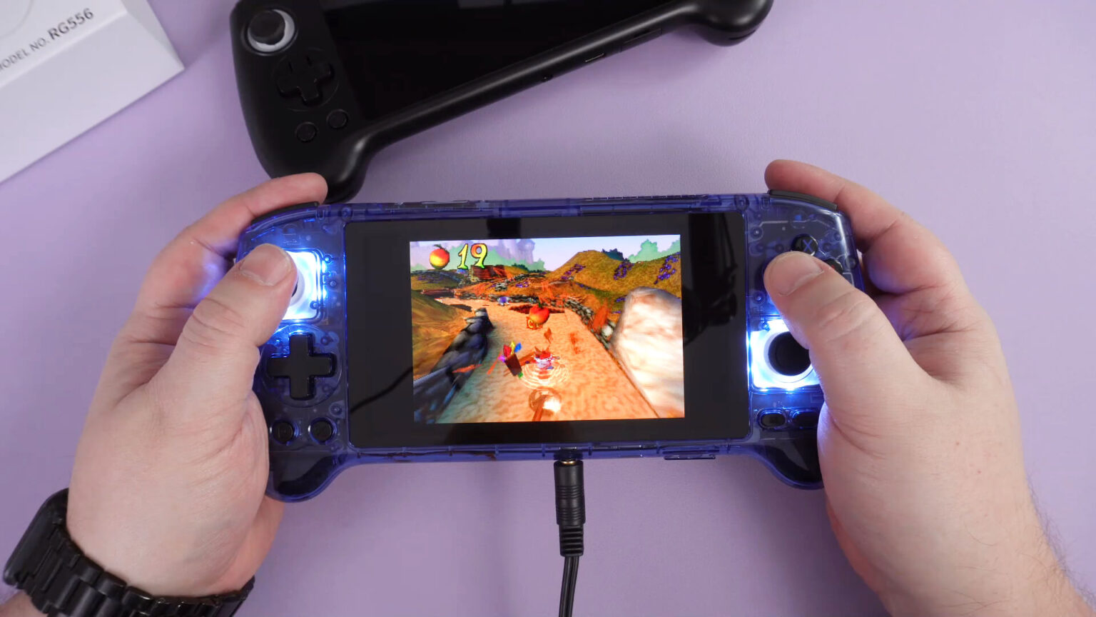 Anbernic RG556 review with video – Android gaming handheld with AMOLED ...