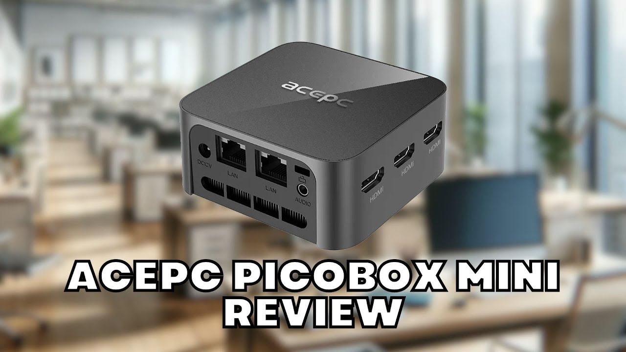 Video Thumbnail: ACEPC Picobox Mini Review – Budget mini PC for office ...