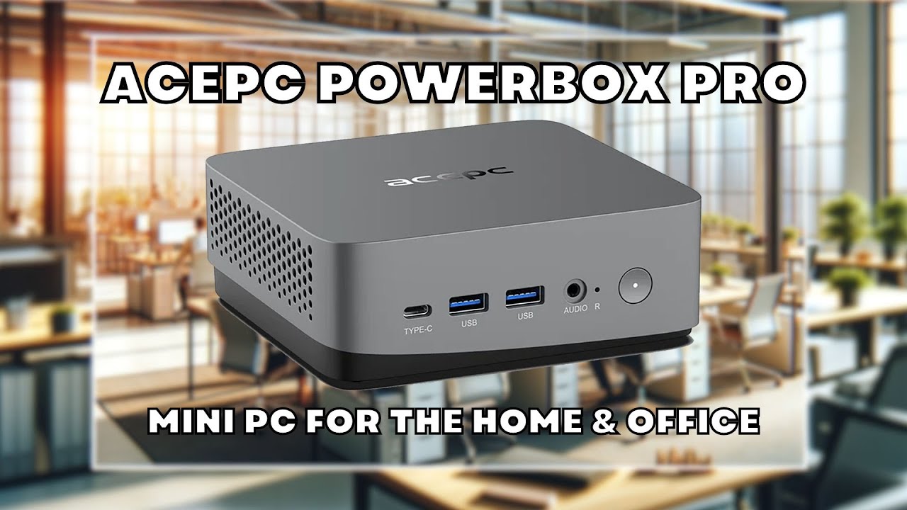 Video-Vorschaubild: ACEPC Powerbox Pro Review – Intel i5 12450H mini PC ...