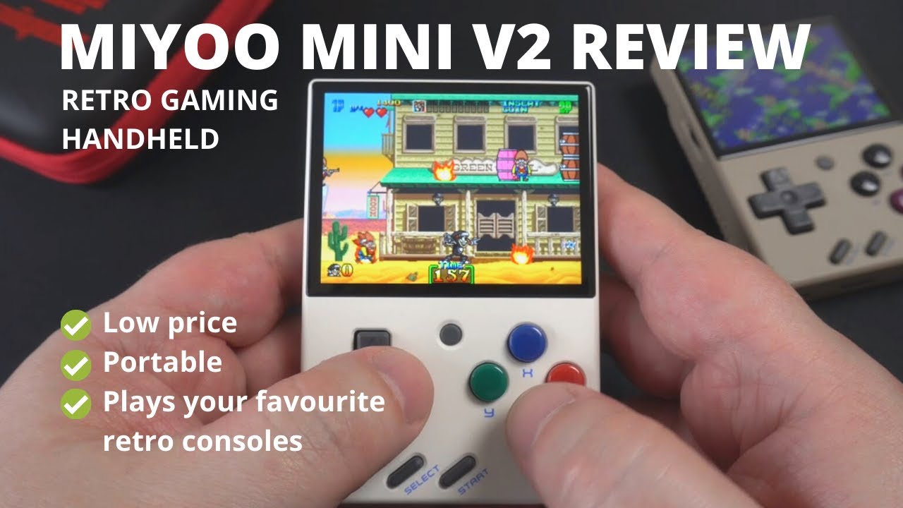 Miniature de la vidéo : Amazing low price retro gaming handheld! Miyoo Mini v2 review with ...