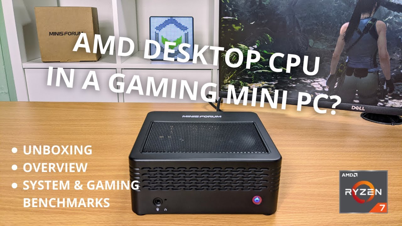 Miniature de la vidéo : An AMD Ryzen Desktop CPU in a gaming mini PC ...