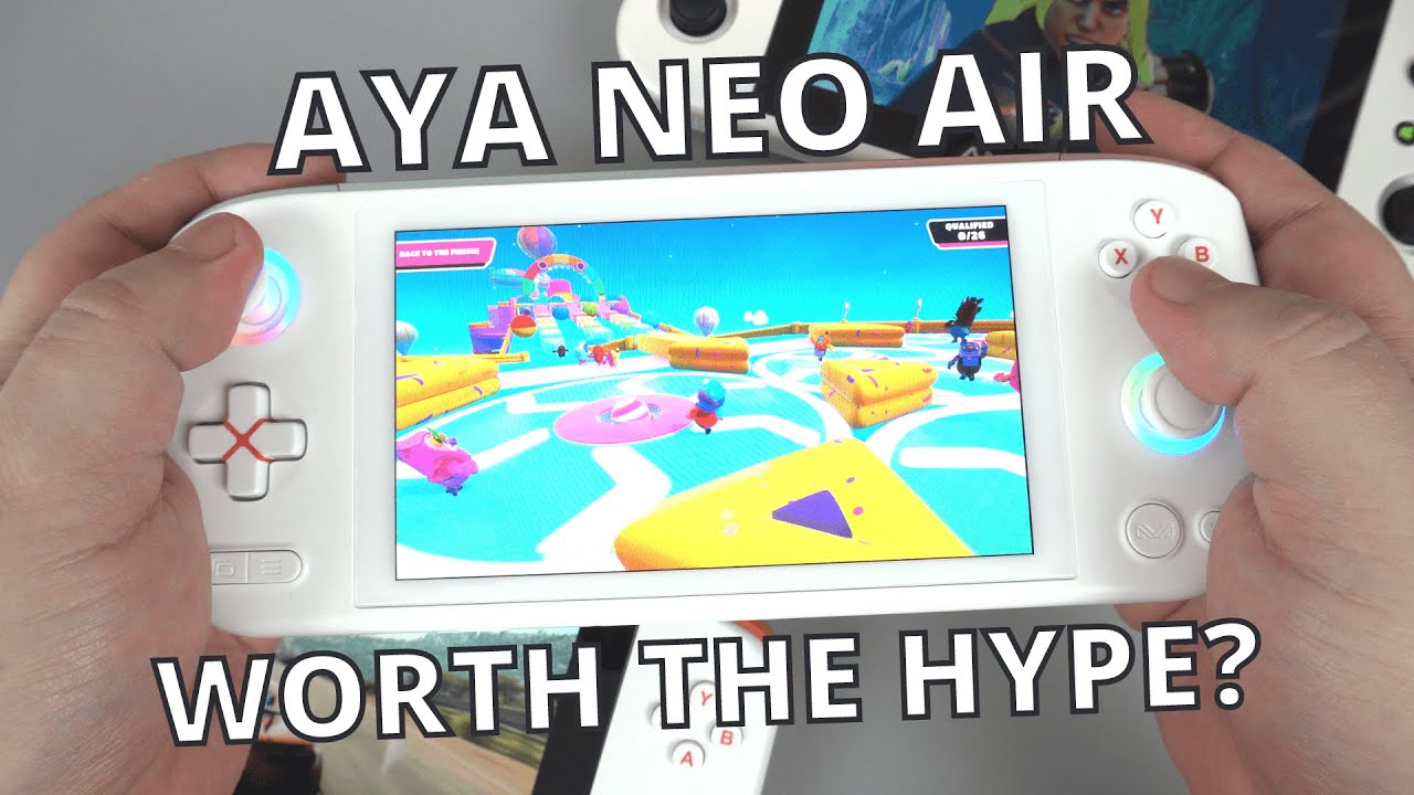 Video Thumbnail: AYA NEO Air Review - AMD Ryzen 5 5560U OLED Windows gaming handheld vs Win 600 ...