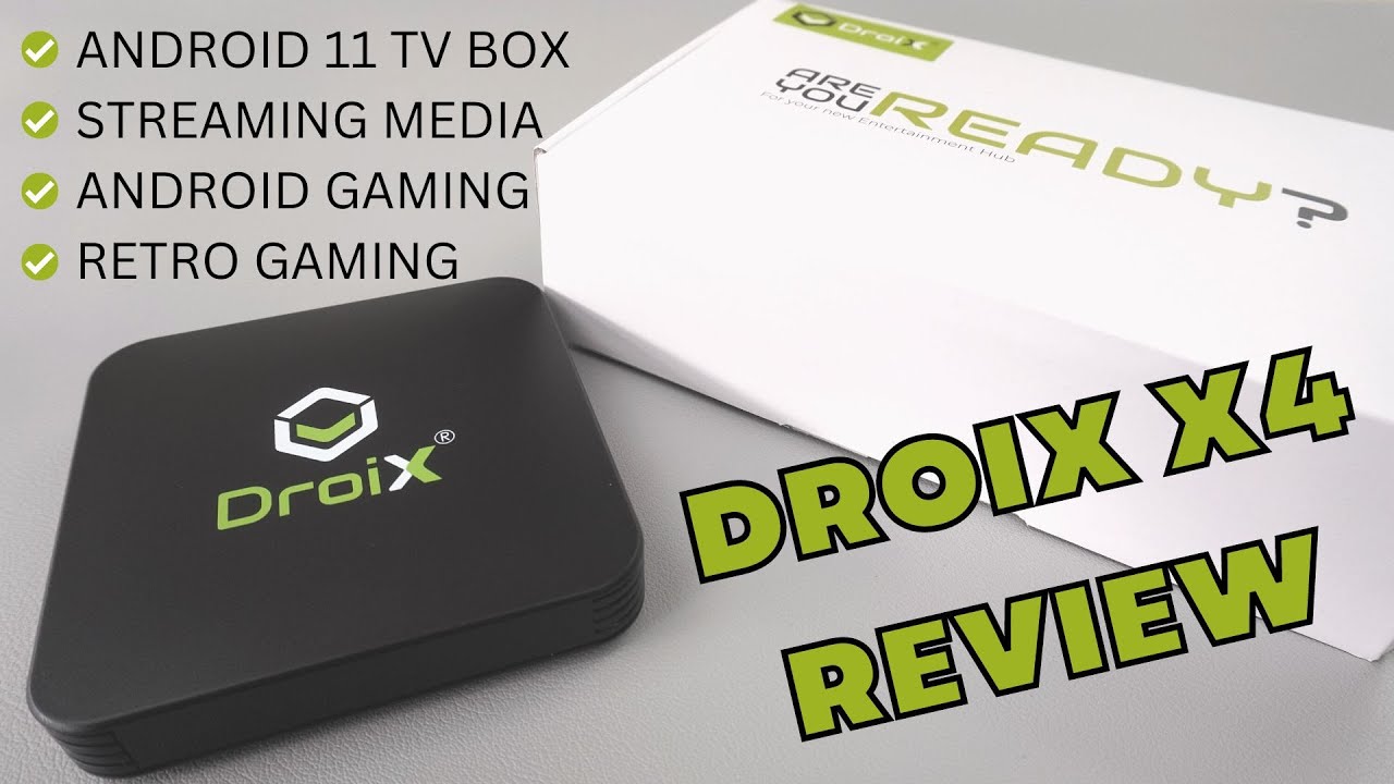Video Thumbnail: DroiX X4 Android TV box review with discount – Android ...