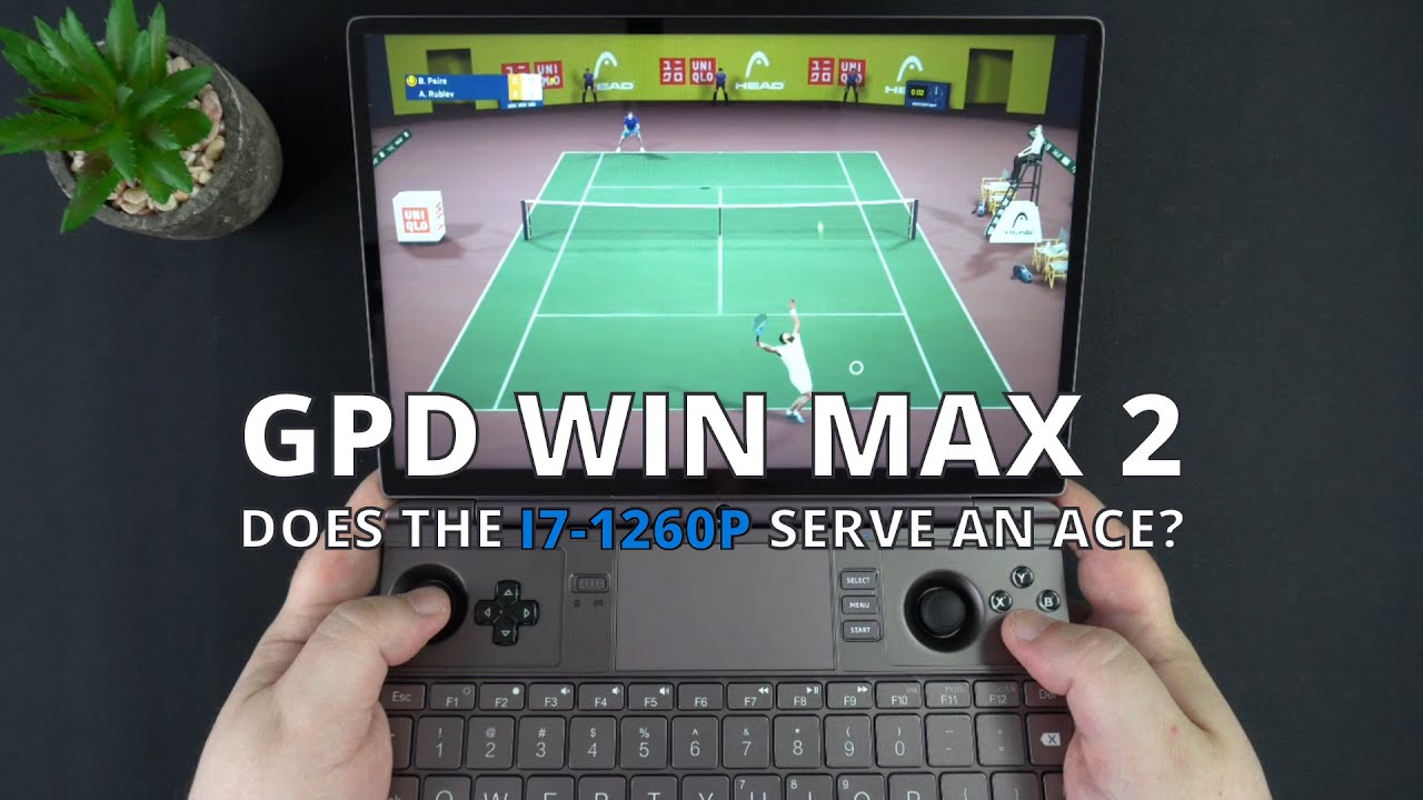 Miniatura video: GPD WIN MAX 2 Review – Intel i7 1260P Windows laptop ...