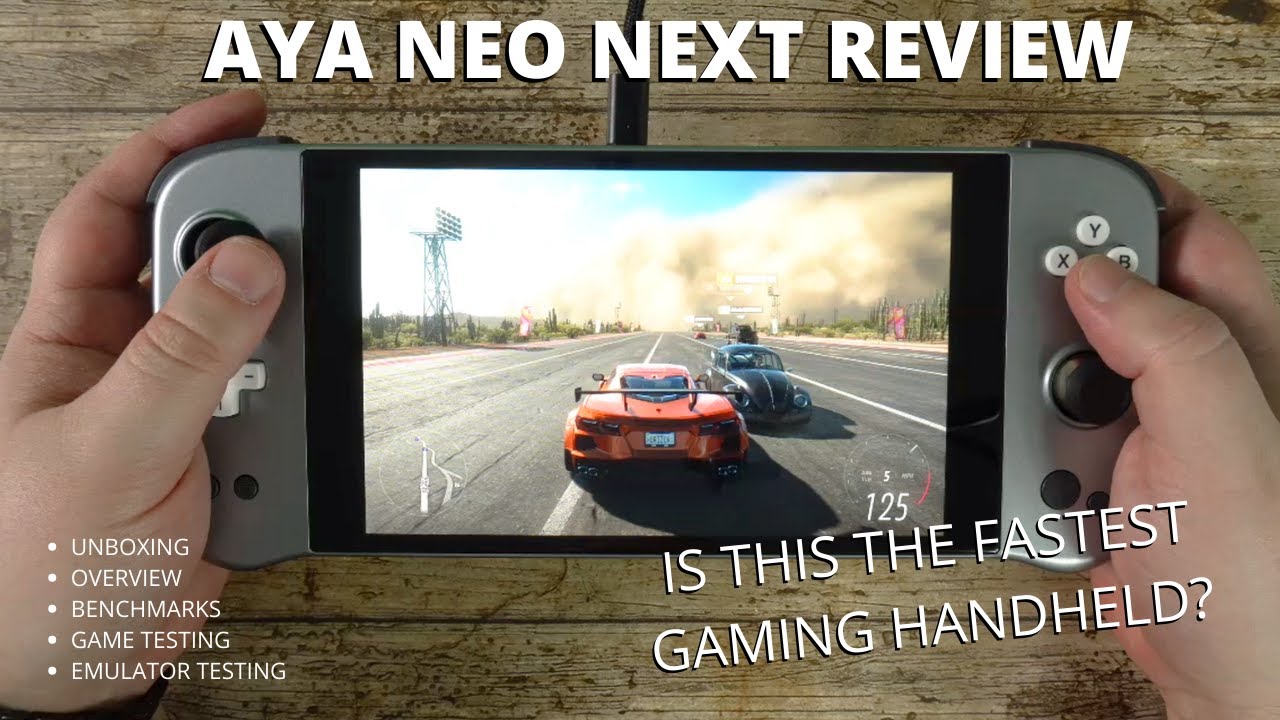 Videominiatyr: Is this the fastest gaming handheld? AYA NEO NEXT ...