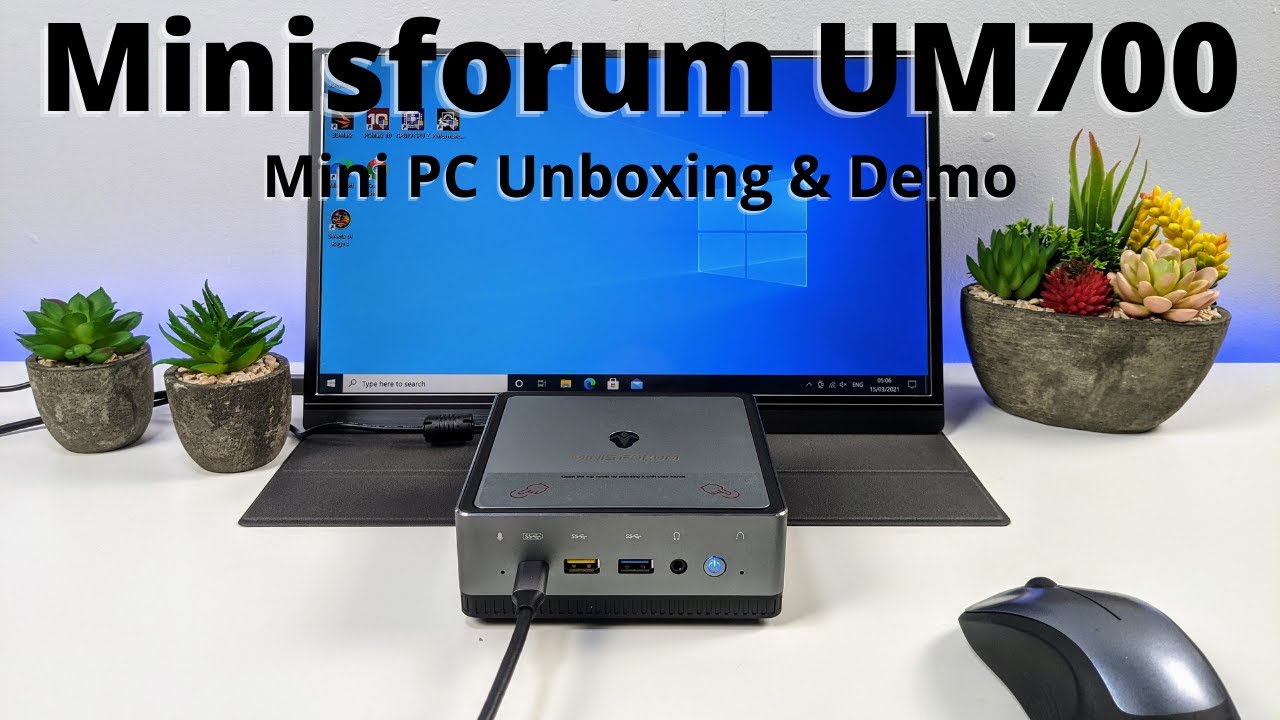 Video Thumbnail: Minisforum UM700 AMD Ryzen 7 Mini PC Unboxing and Demo ...
