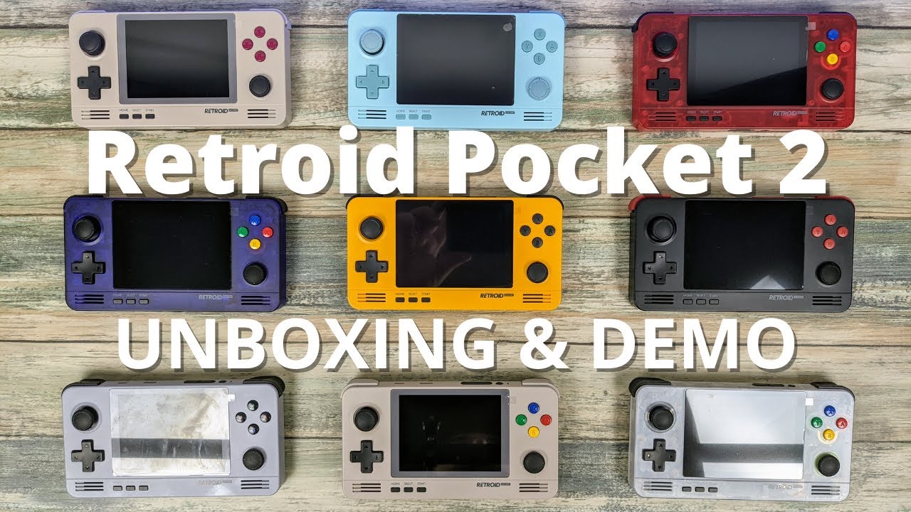 Videominiature: Retroid Pocket 2 Unboxing and Demo – Android powered ...
