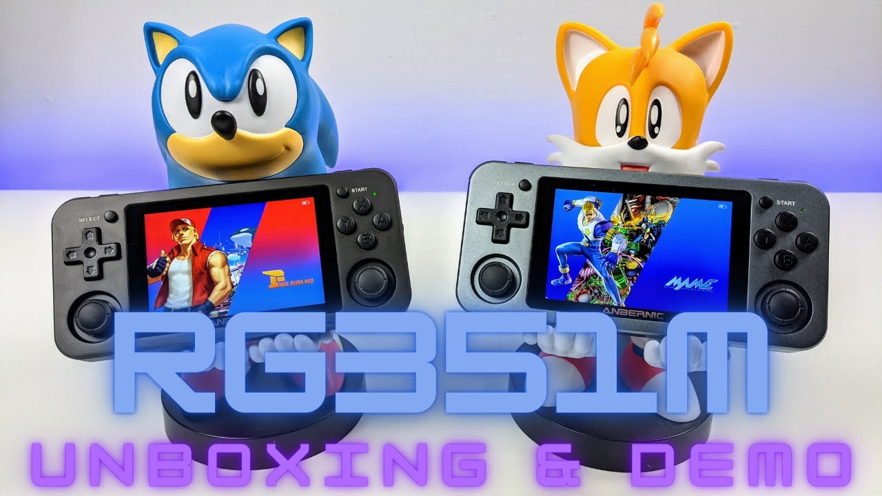 Video Thumbnail: RG351M Retro Gaming Handheld Unboxing & Demo – Play ...