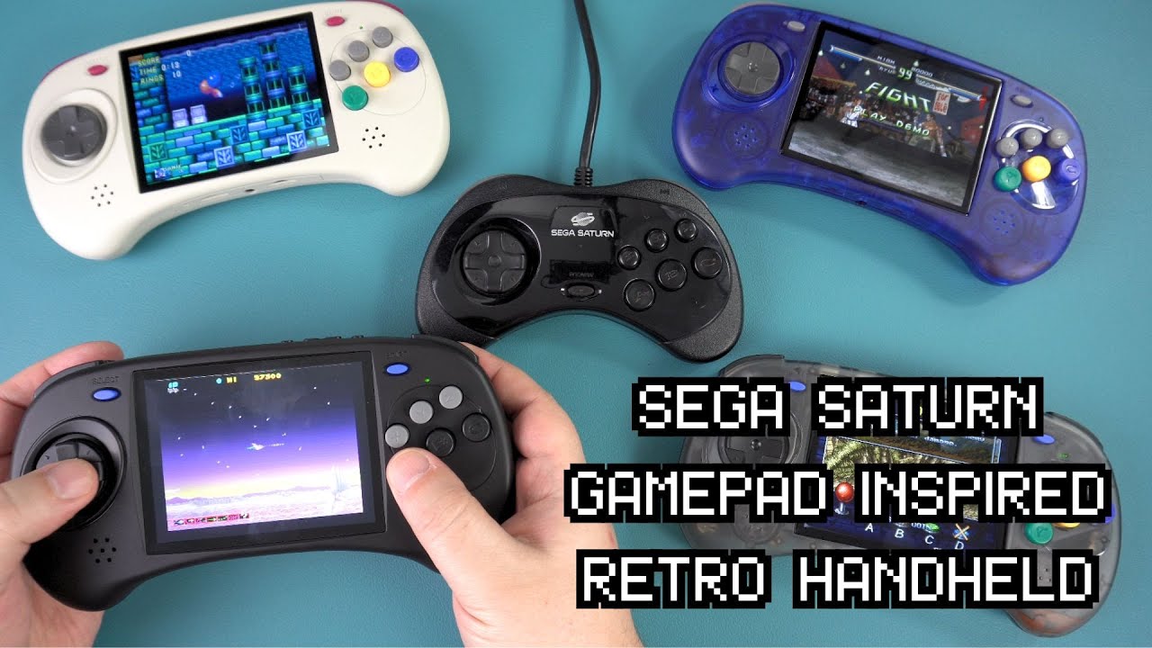 Video Thumbnail: This SEGA Saturn controller inspired retro handheld is ...