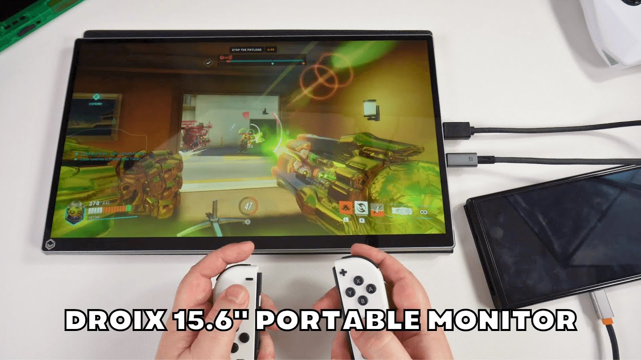 Video Thumbnail: Why the DroiX 15: 4K Portable Monitor with Touchscreen ...