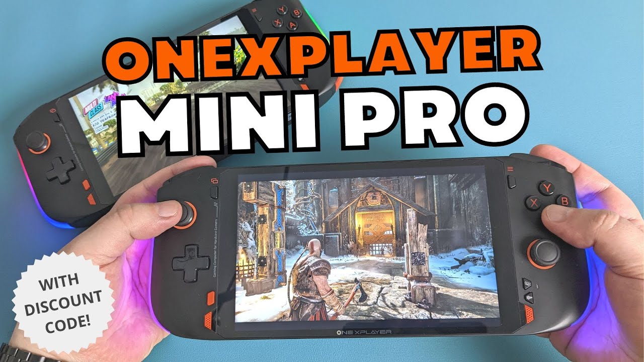 Video Thumbnail: ONEXPLAYER Mini Pro Review with discount code – AMD ...