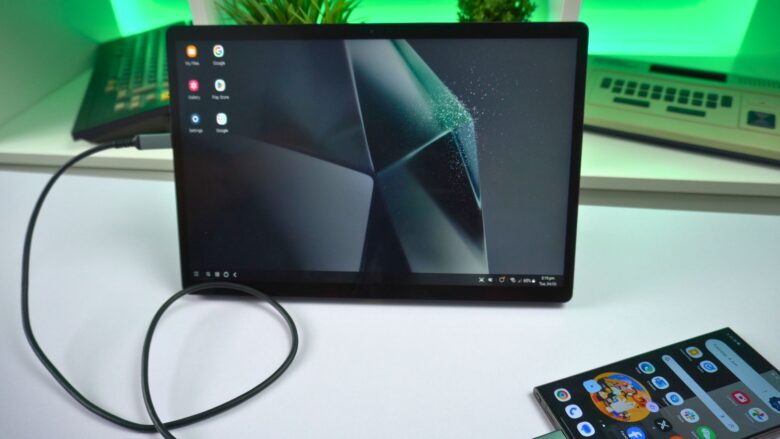 First shut down the V3 itself. Then connect a device to the V3. Refer ...