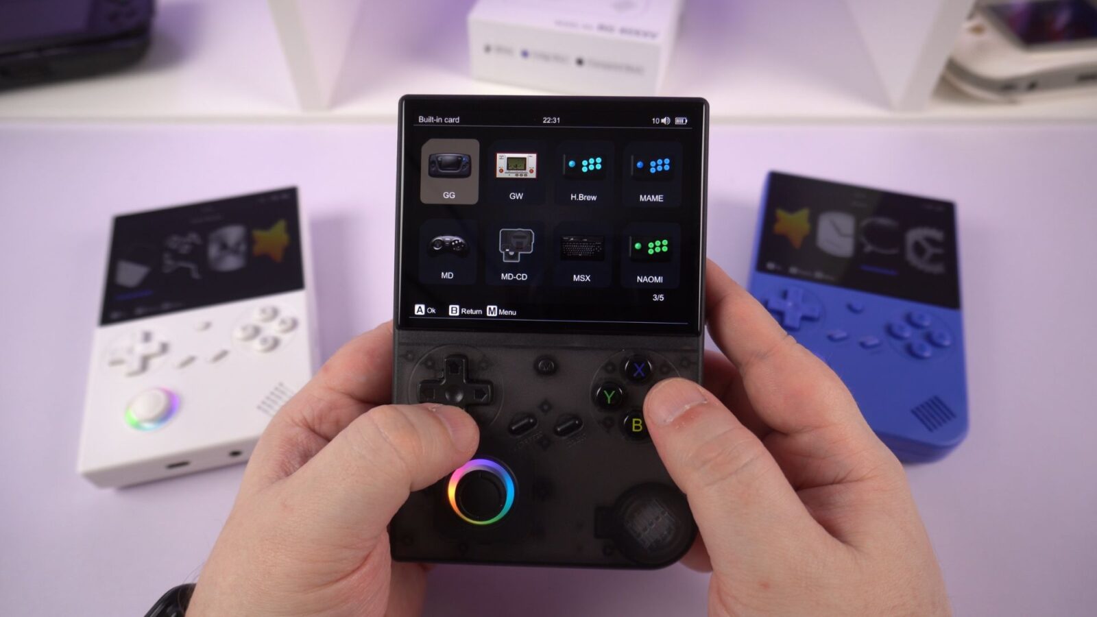 Anbernic RG 40XXV review – Amazing 4″ display retro gaming handheld ...