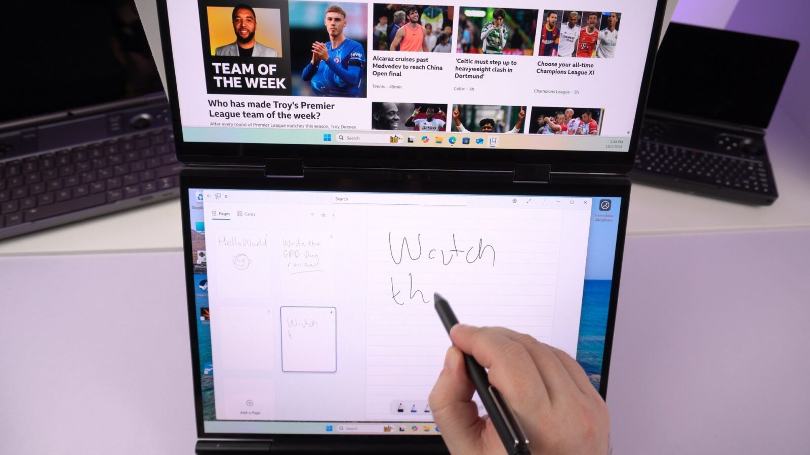 GPD Duo Review – AMD Ryzen 9 AI 370 HX dual screen laptop for twice the ...