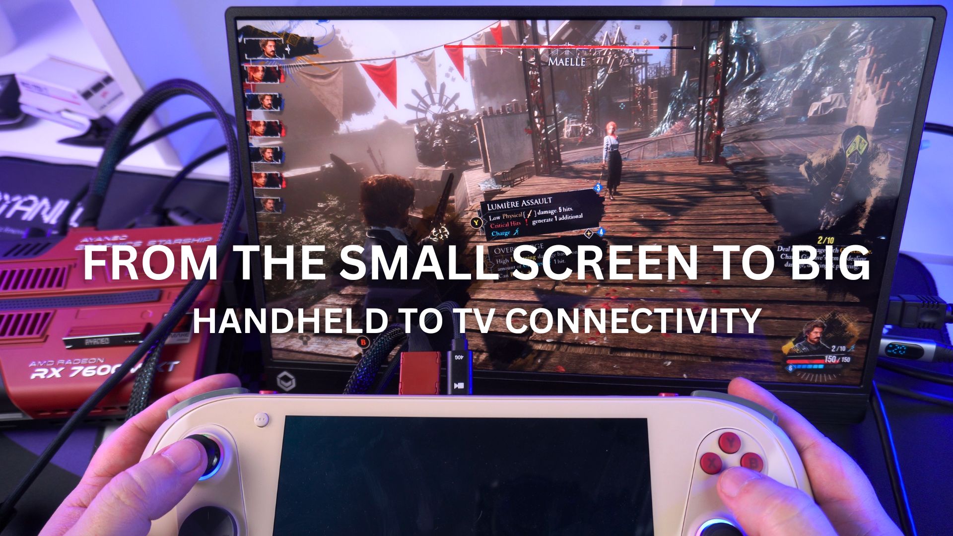 Big Screen, Small Device: Mastering Handheld to TV Connectivity - DROIX ...