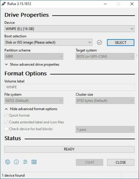 First , ensure that the Device chosen matches your USB (check the drive ...