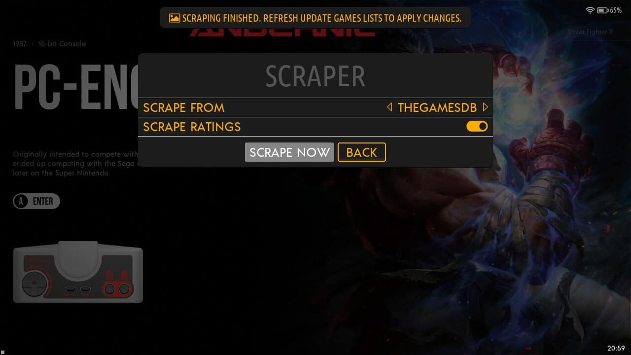 How to add games and scrape game data on EMUELEC • DroiX Knowledge Base ...