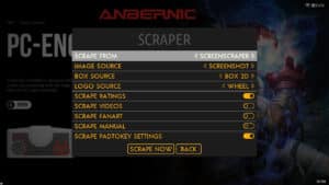 How to add games and scrape game data on EMUELEC • DroiX Knowledge Base ...