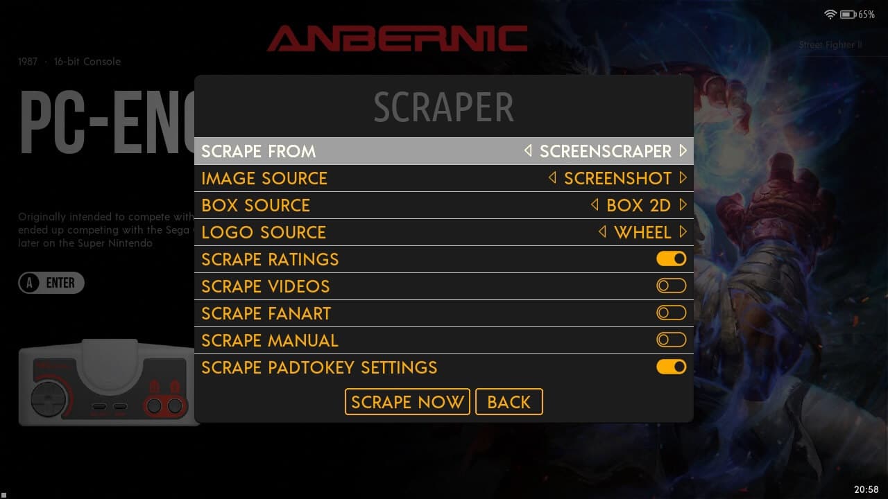 How to add games and scrape game data on EMUELEC • DroiX Knowledge Base - Tutorials for Everything