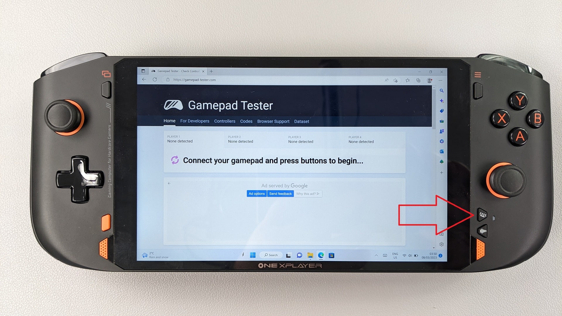 How to recalibrate ONEXPLAYER joysticks • DroiX Knowledge Base ...