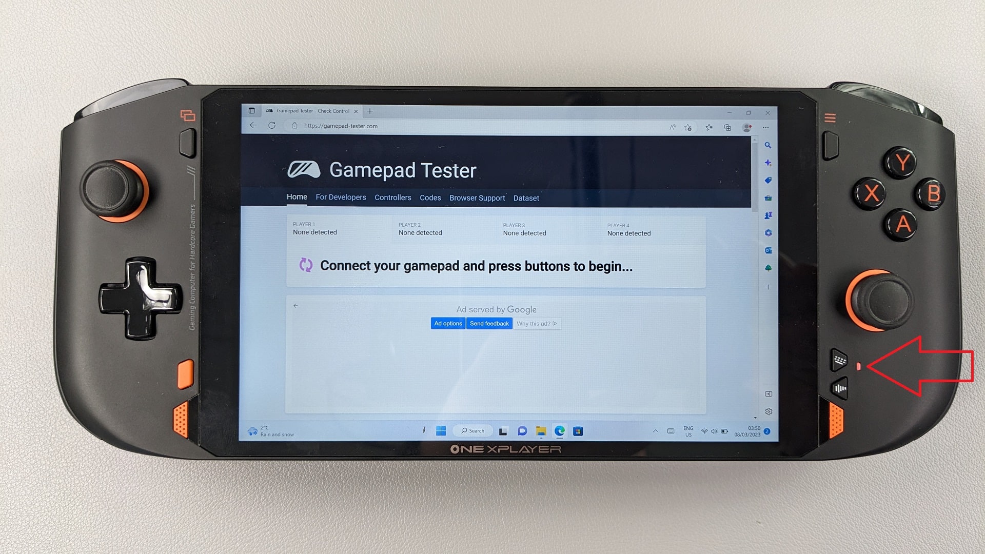 How to recalibrate ONEXPLAYER joysticks • DroiX Knowledge Base ...