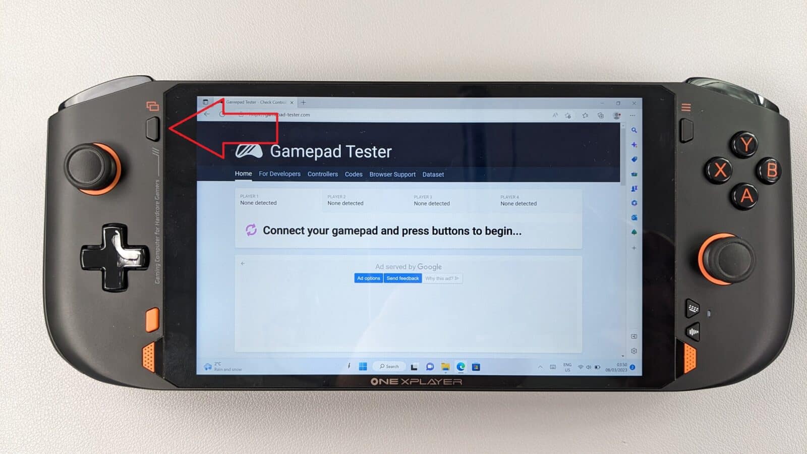 How to recalibrate ONEXPLAYER joysticks • DroiX Knowledge Base ...