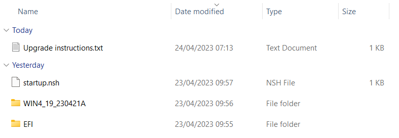 You can now copy the files and folders to your FAT32-formatted USB stick.
