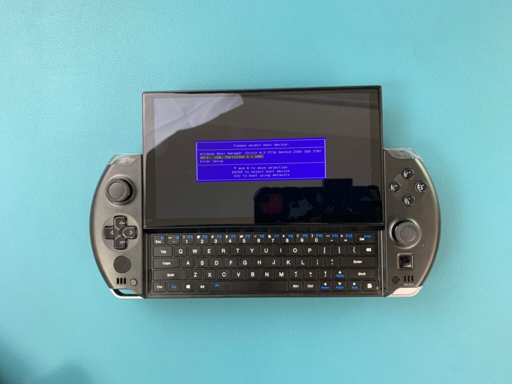 How to Reinstall Windows on GPD WIN Devices • DroiX Knowledge Base ...