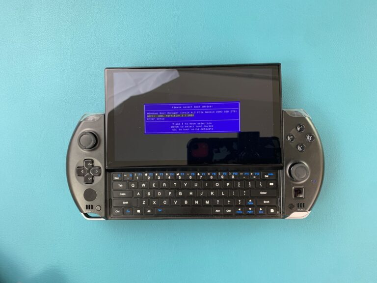 How to Reinstall Windows on GPD WIN Devices • DroiX Knowledge Base ...