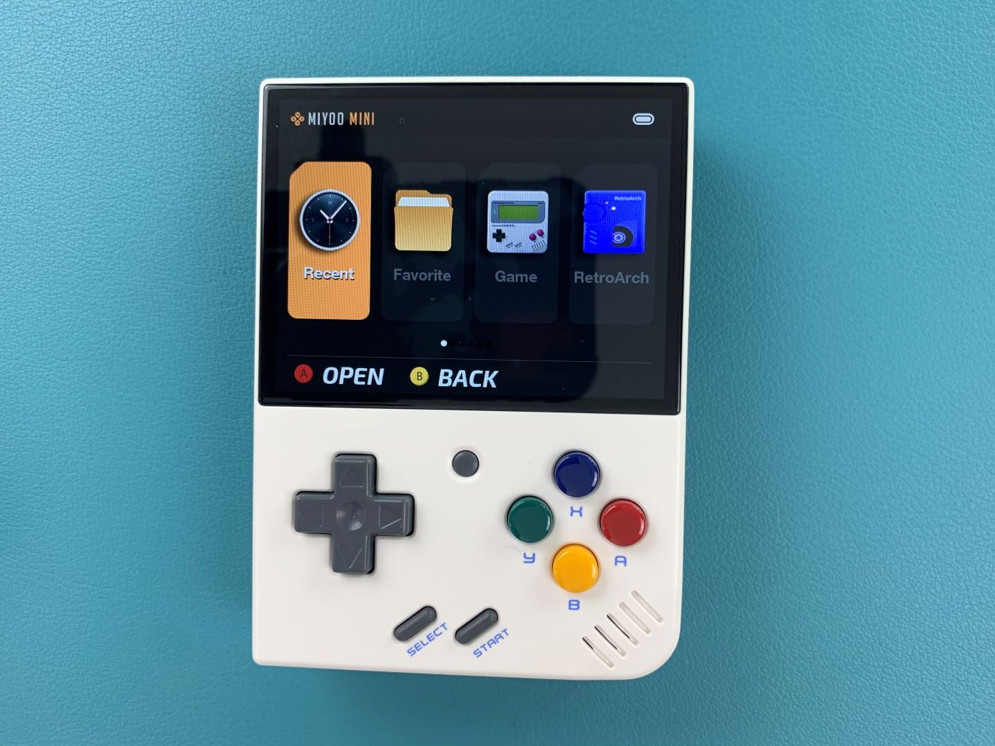 After it’s all charged and ready to go you can press the power button ...