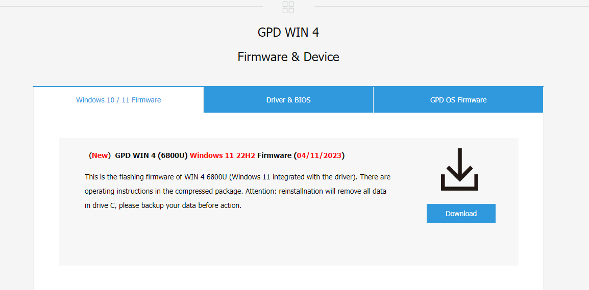How to Reinstall Windows on GPD WIN Devices • DroiX Knowledge Base ...