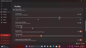 Handheld Companion - Easy to use all in one performance metrics, TDP ...
