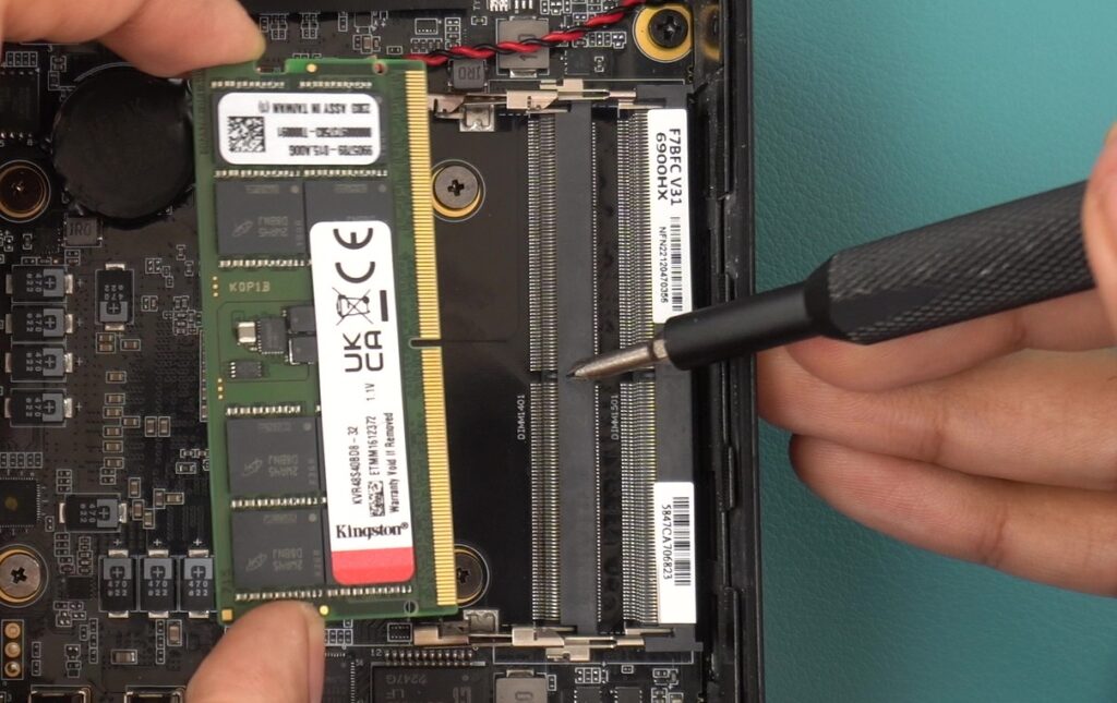 We have a guide here on how to upgrade the RAM and storage on a mini PC ...