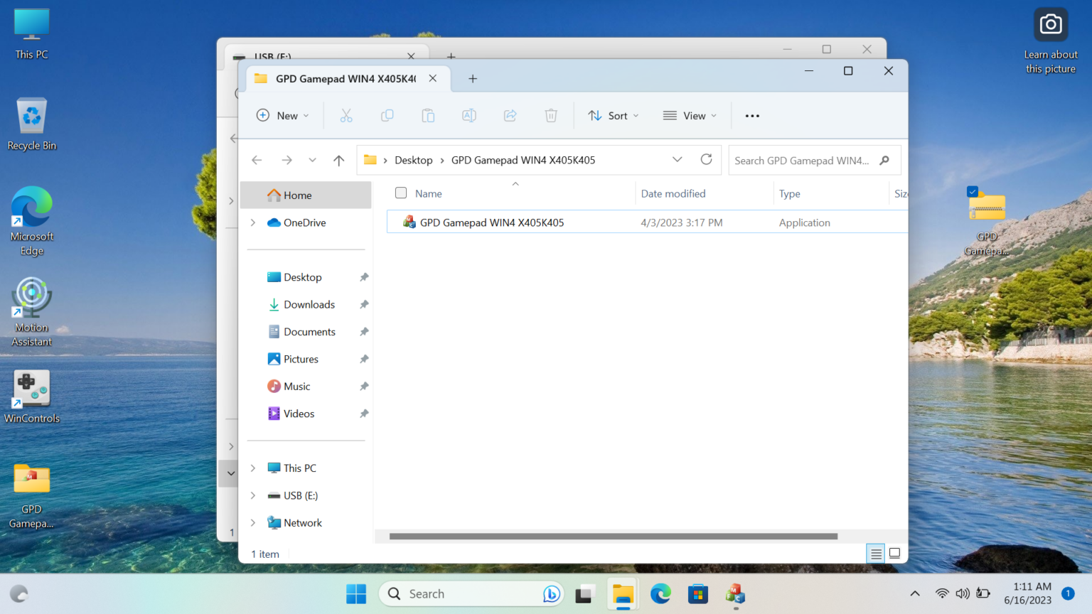 Within the extracted folder you’ll find a program called ‘GPD Gamepad ...