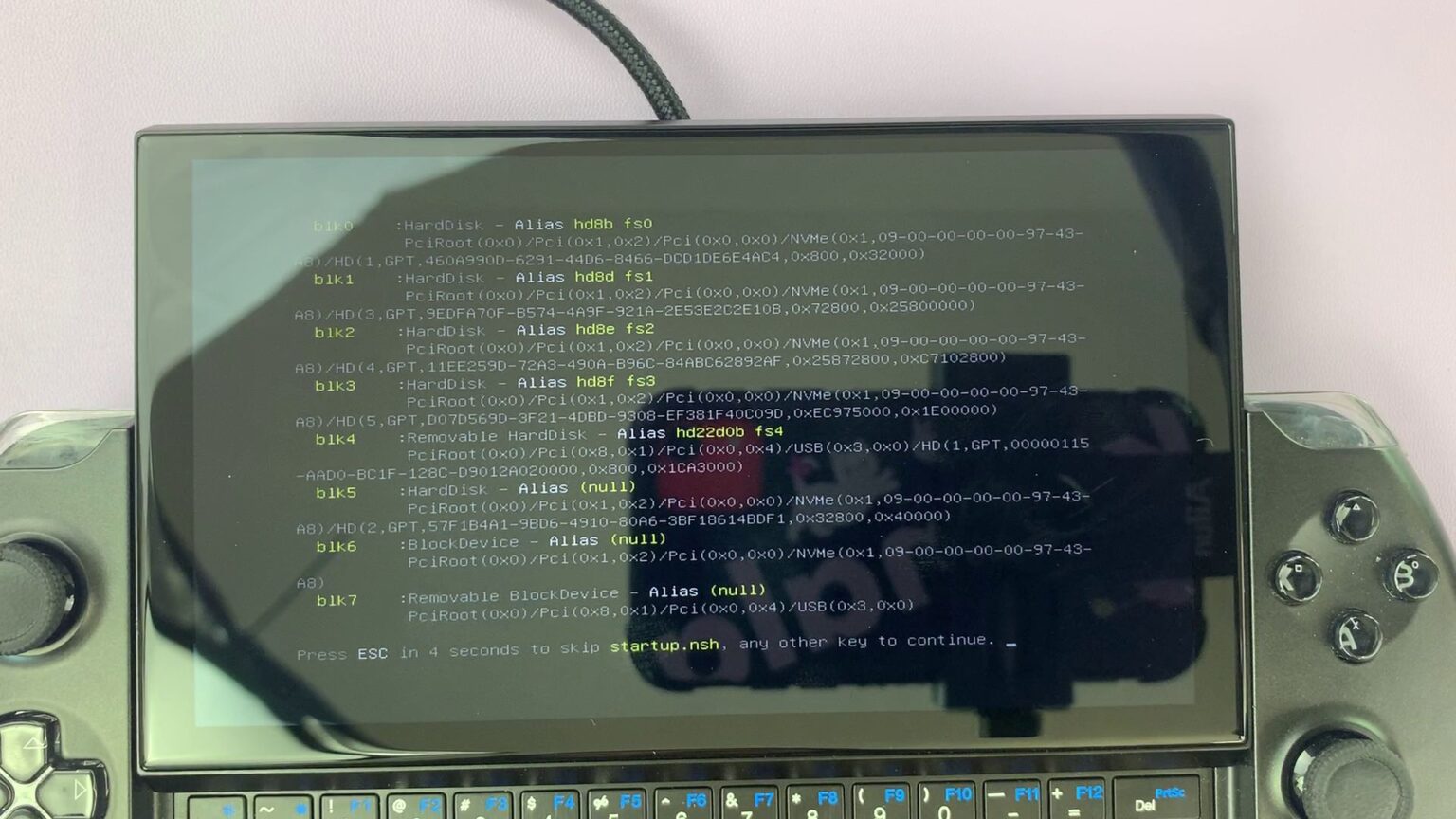 Press any key when it asks you to begin
