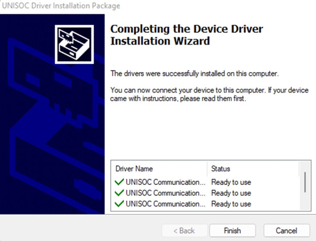 Installing Drivers