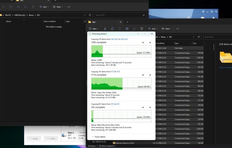 Do that for all of them, however with the BIOS folder, you can simply just copy the contents of ...