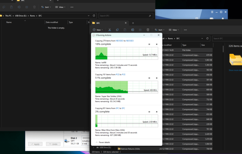 Do that for all of them, however with the BIOS folder, you can simply just copy the contents of ...